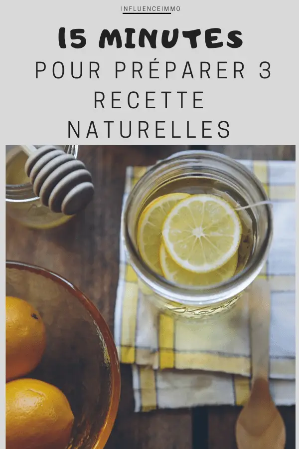 15 mins pour préparer 3 recettes naturelles pour nettoyer la maison