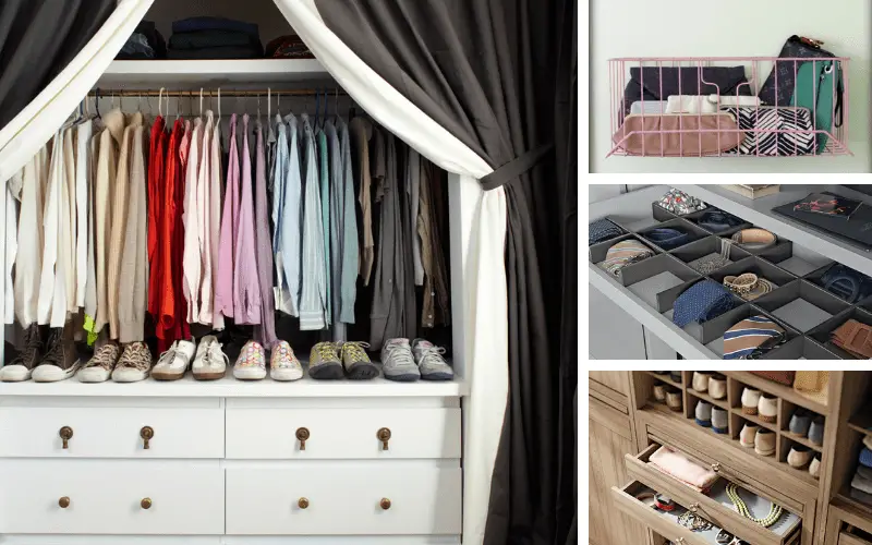 29 meilleures idées et conceptions d'organisation de garde-robe