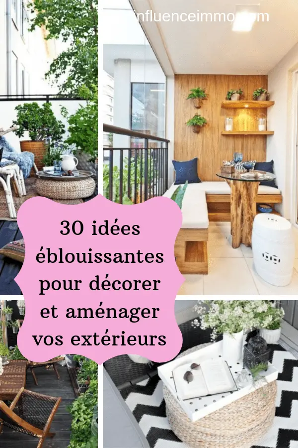 30 idées ravissantes pour aménager vos balcons et terrasses