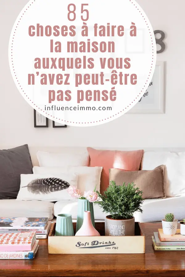 85 activités et choses à faire à la maison pendant le confinement