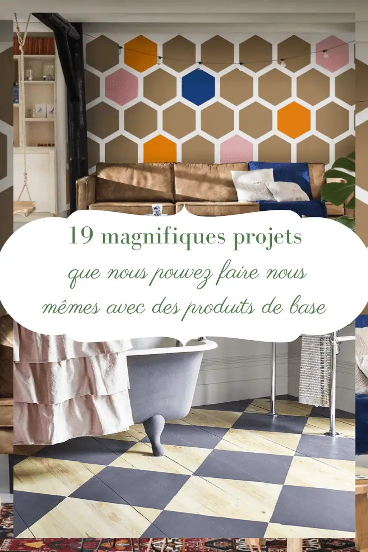 19 projets DIY a faire en un week-end pour décorer sa maison