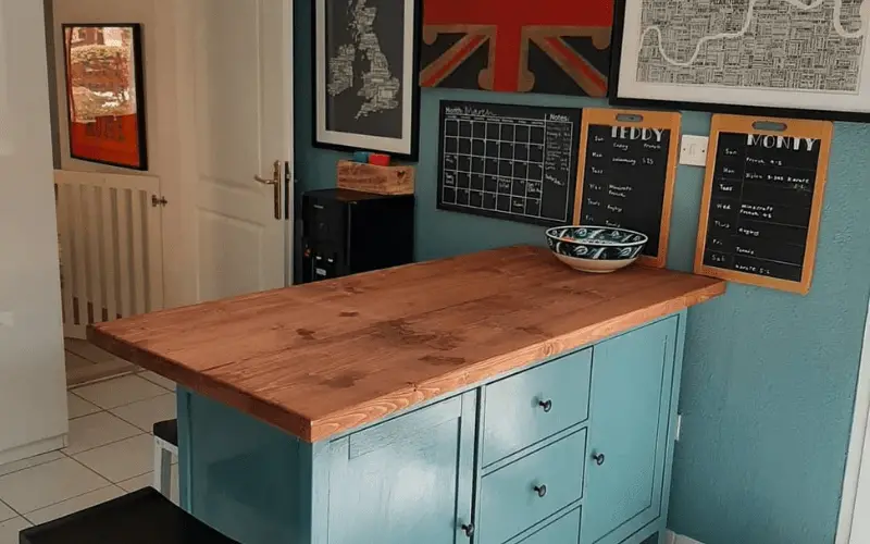 Transformer La Commode IKEA HEMNES En Un Comptoir de Cuisine