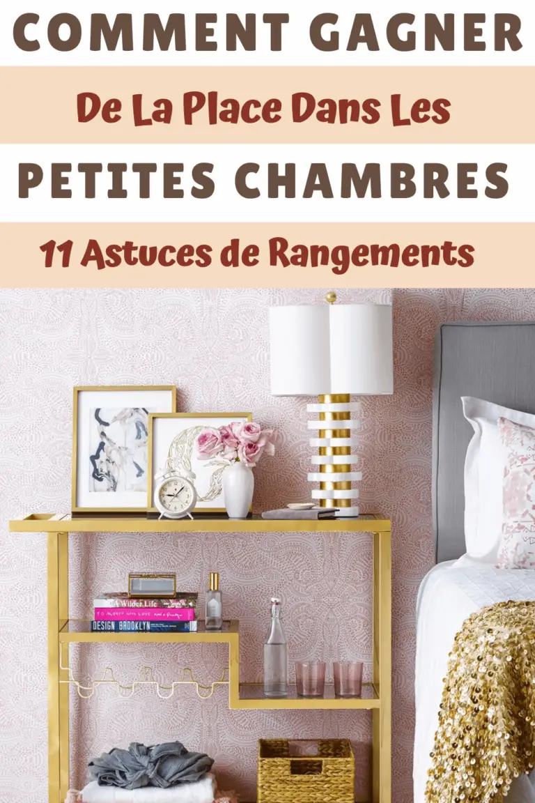 11 Astuces de Rangement Dans Une Petite Chambre