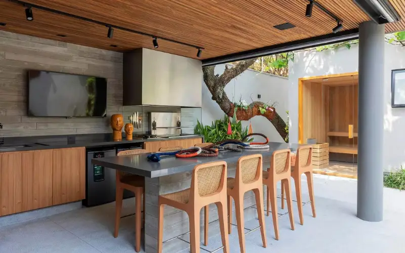 9 Coins de Barbecue Et De Pool-House Dans Son Jardin/Balcon