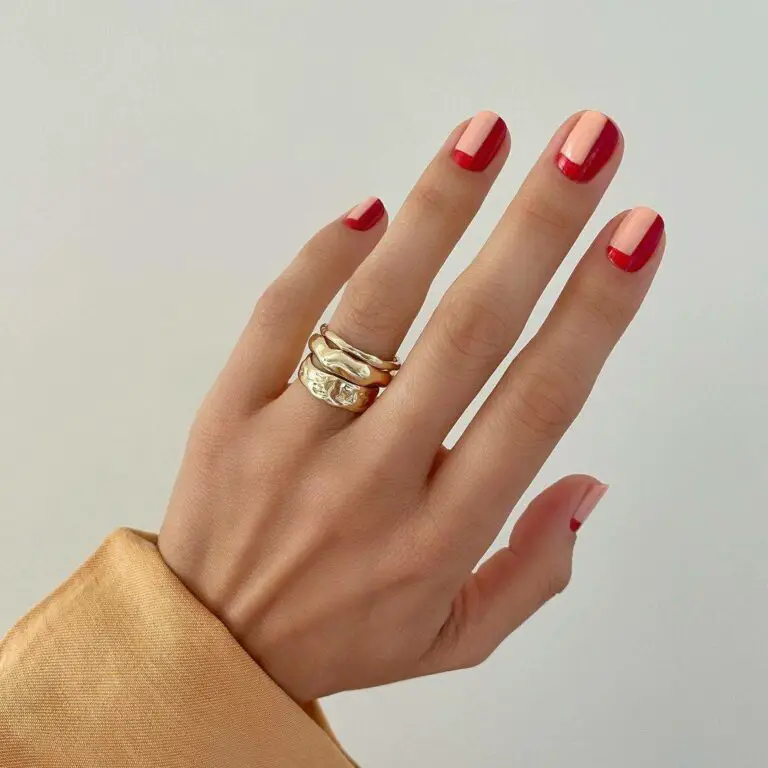 15 Idées de Manucures Rouges Elégantes Pour Ongles Courts Pour 2023