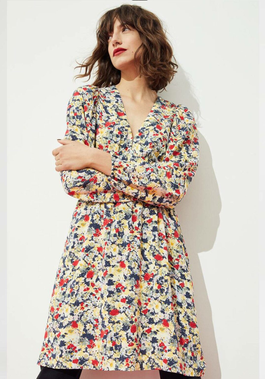 10 Robes Amples H&M A Porter Avec Des Collants Noir Pour Cet Hiver