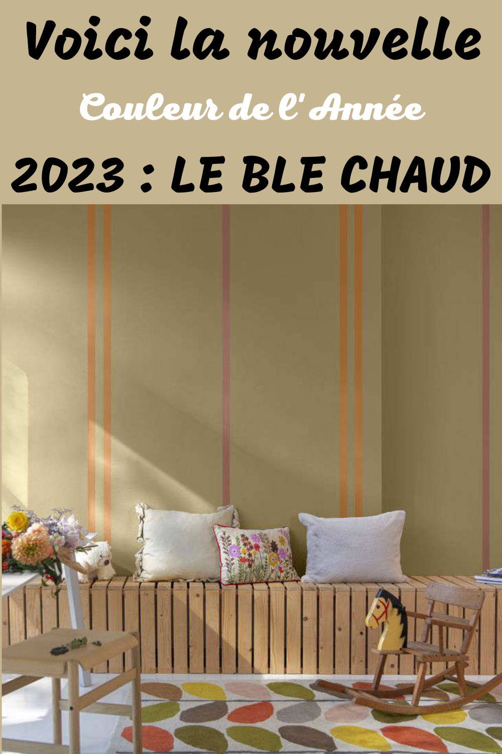 Et la couleur de l'année 2023 est... le blé sauvage