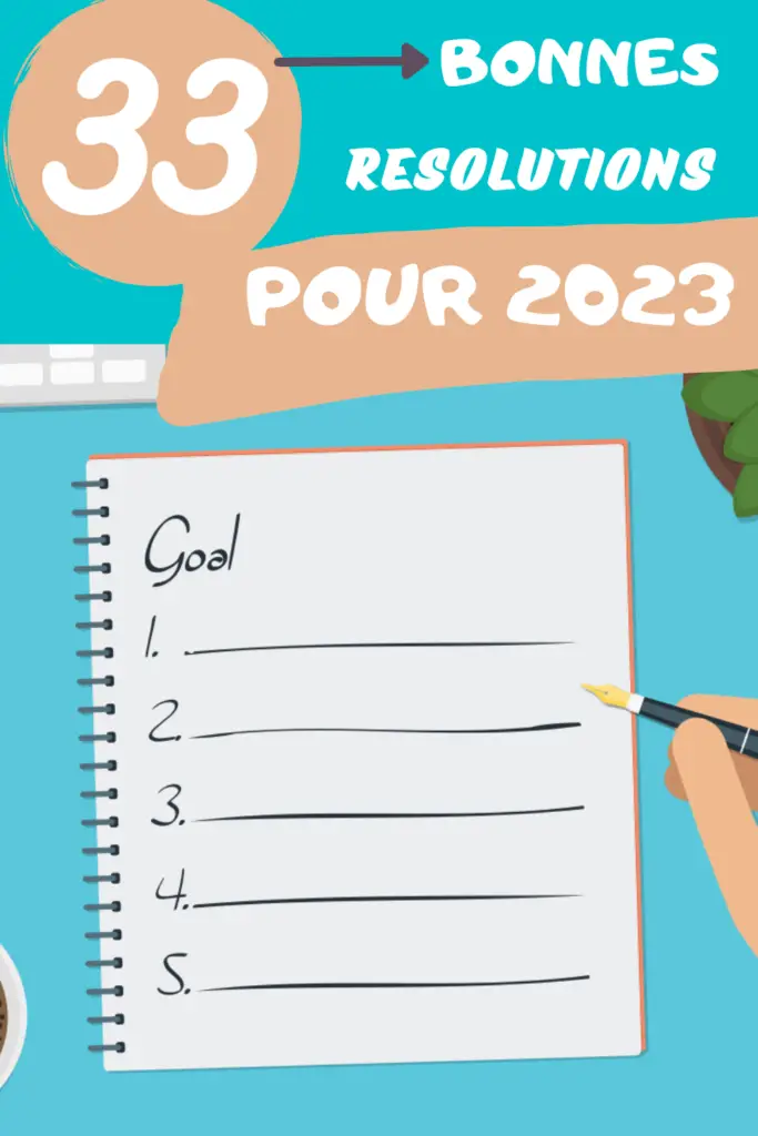 33 idées de résolution du Nouvel An pour bien commencer 2023