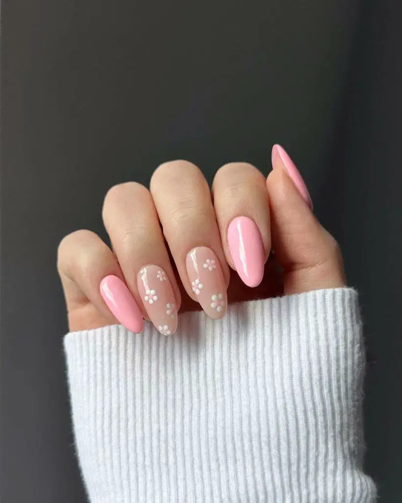 10 Idées de Manucures Roses Elégantes Modernes Pour Cet Eté