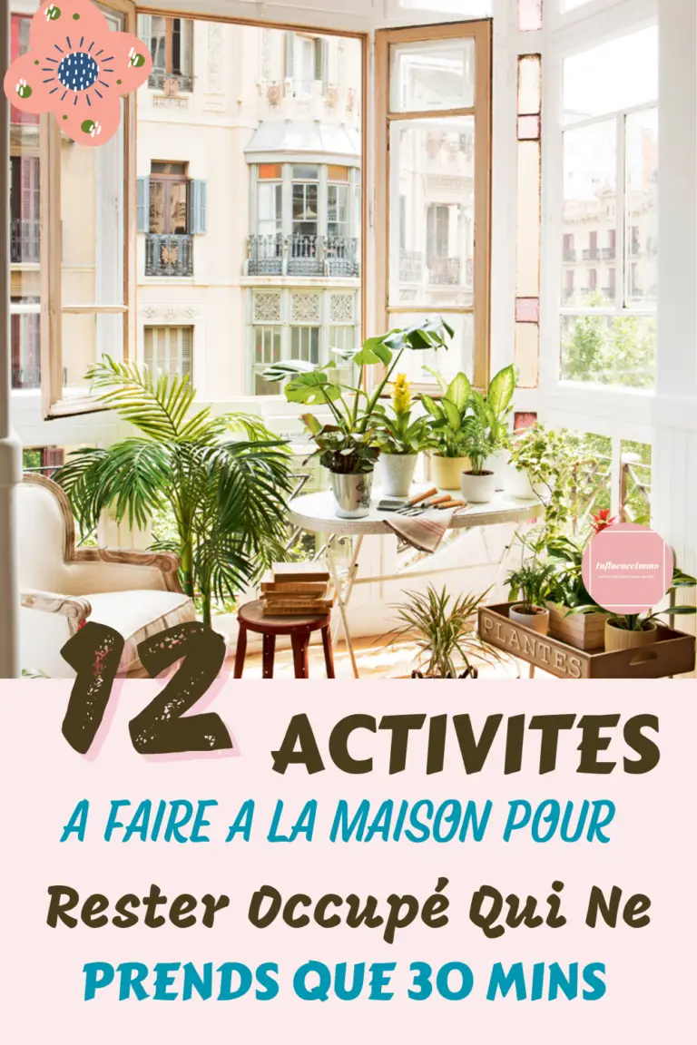 12 Choses Que Nous Pouvons Faire A La Maison En 30 Mins
