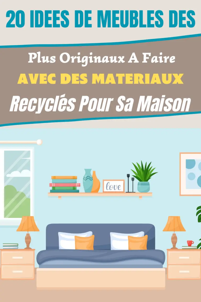 20 Meubles Que Nous Pouvons Faire Avec Des Meubles Recyclés