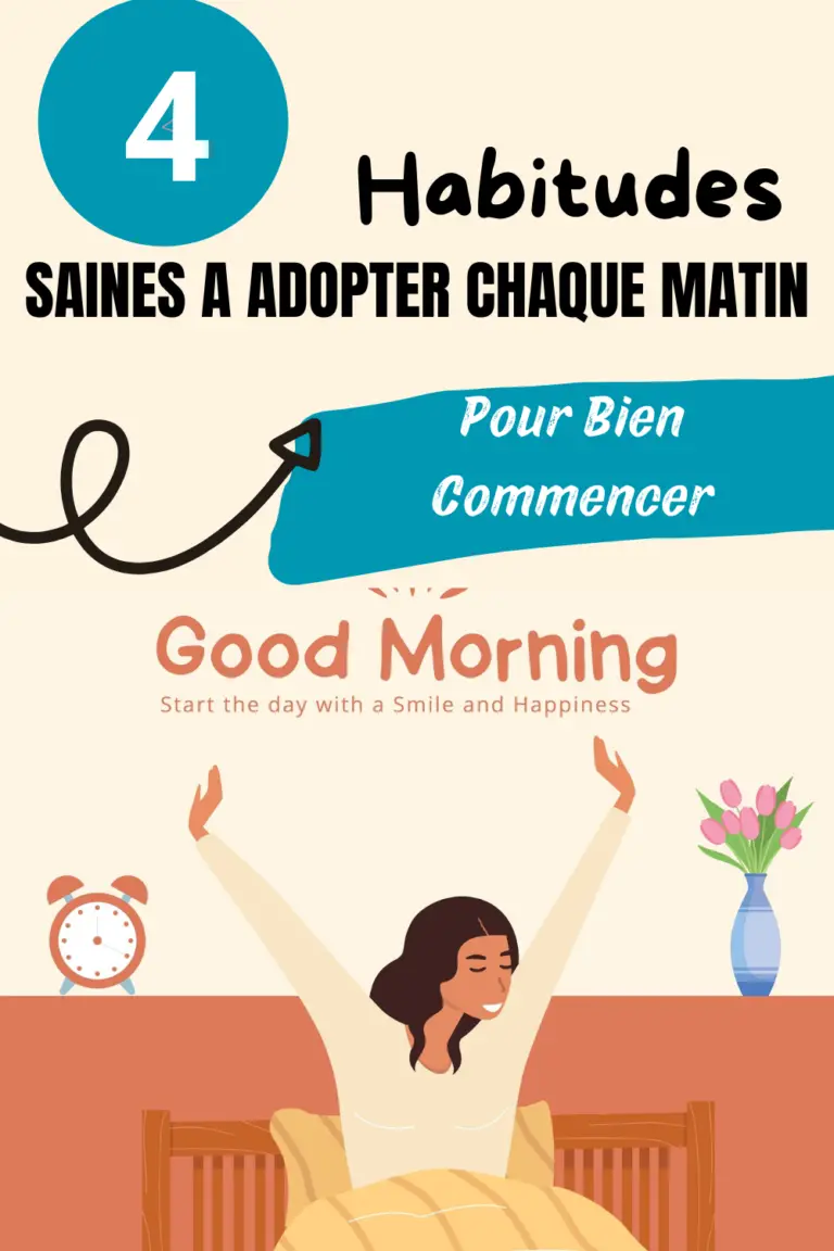 4 Habitudes Saines A Adopter Chaque Matin Pour Une Bonne Journée
