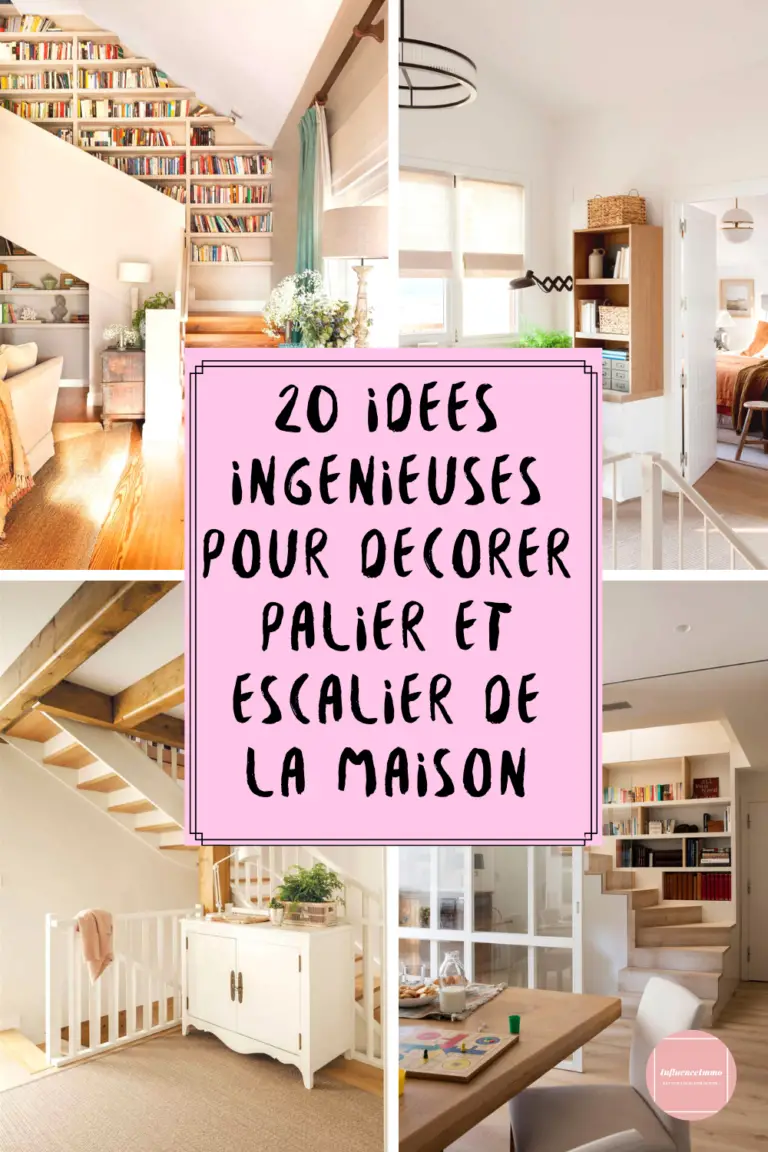 20 Idées Ingénieuses Pour Décorer Palier et Escalier de la Maison