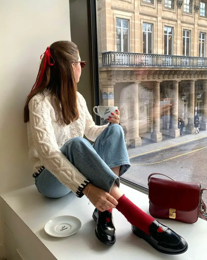 19 Looks Hivernaux Avec Des Touches de Rouge Les Plus Cools