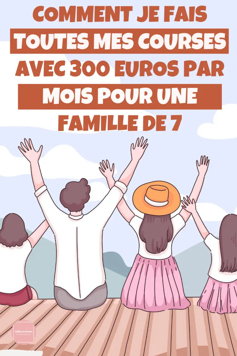 Je Fais Mes Courses Pour 300 Euros Pour Une Famille de 7