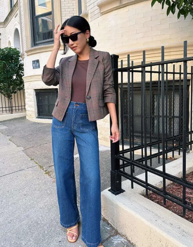 17 Looks Avec Un Jean Large Pour Des Tenues Chic A Essayer