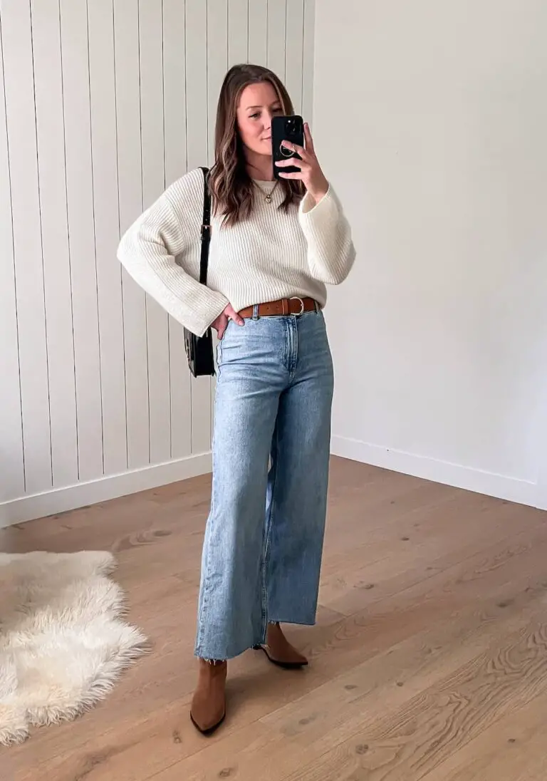 17 Looks Avec Un Jean Large Pour Des Tenues Chic A Essayer
