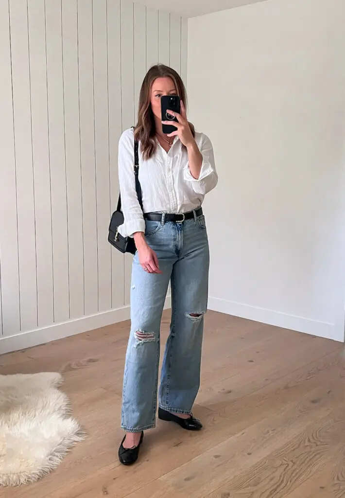 17 Looks Avec Un Jean Large Pour Des Tenues Chic A Essayer