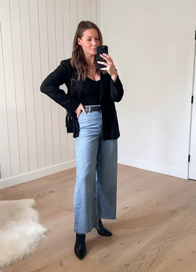 17 Looks Avec Un Jean Large Pour Des Tenues Chic A Essayer