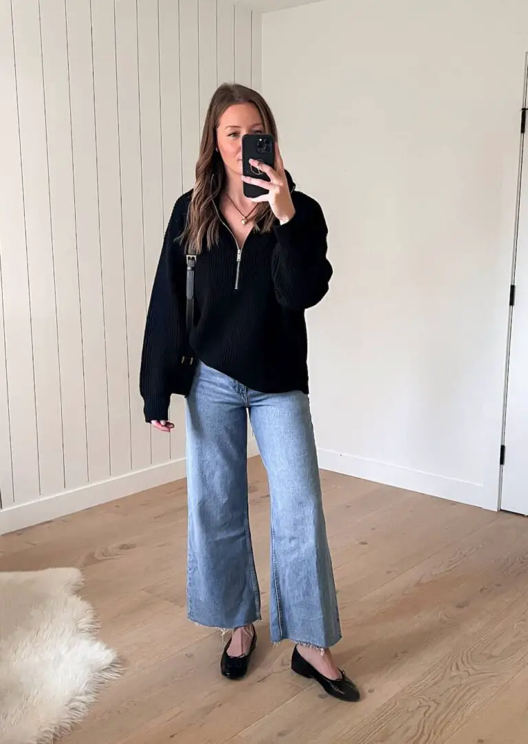 17 Looks Avec Un Jean Large Pour Des Tenues Chic A Essayer