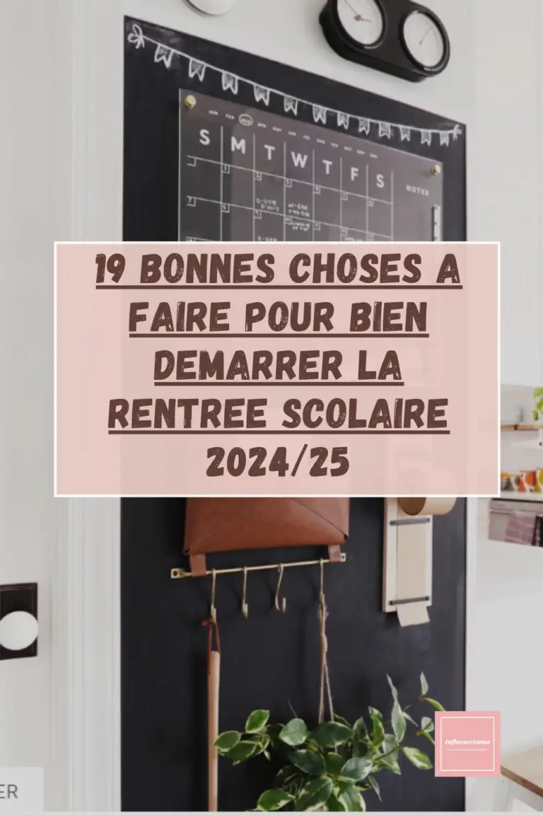19 Idées D'Organisation Pour La Rentrée Scolaire