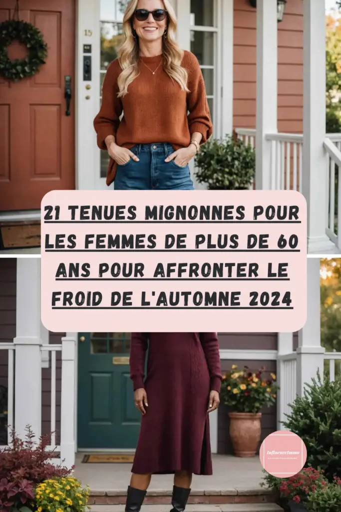 21 Tenues Mignonnes Pour Affronter Le Froid de L'Automne 2024