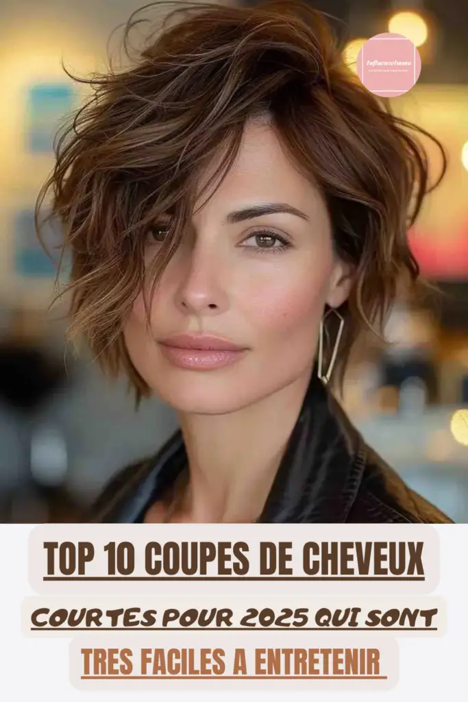 10 Coupes de Cheveux Courtes Facile A Entretenir Pour 2025