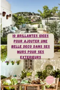 10 Brillantes Idées Pour Décorer Les Murs De Sa Terrasse