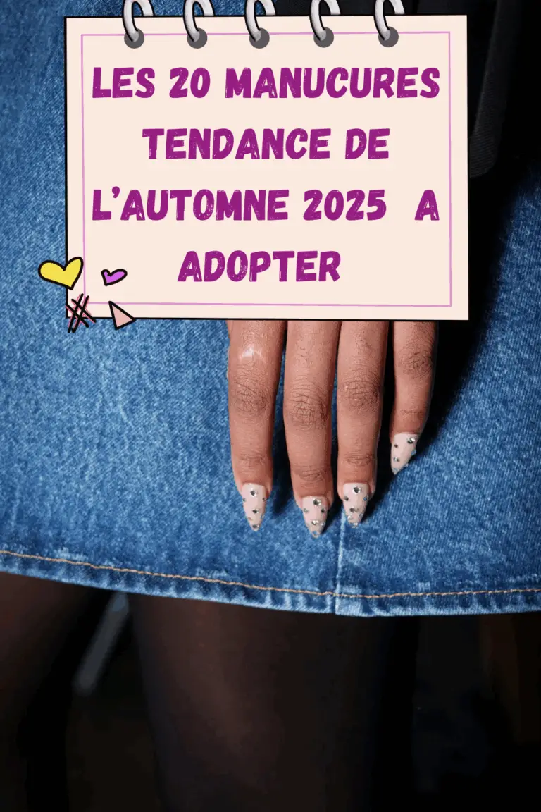 Les 20 manucures tendance de l’automne 2025