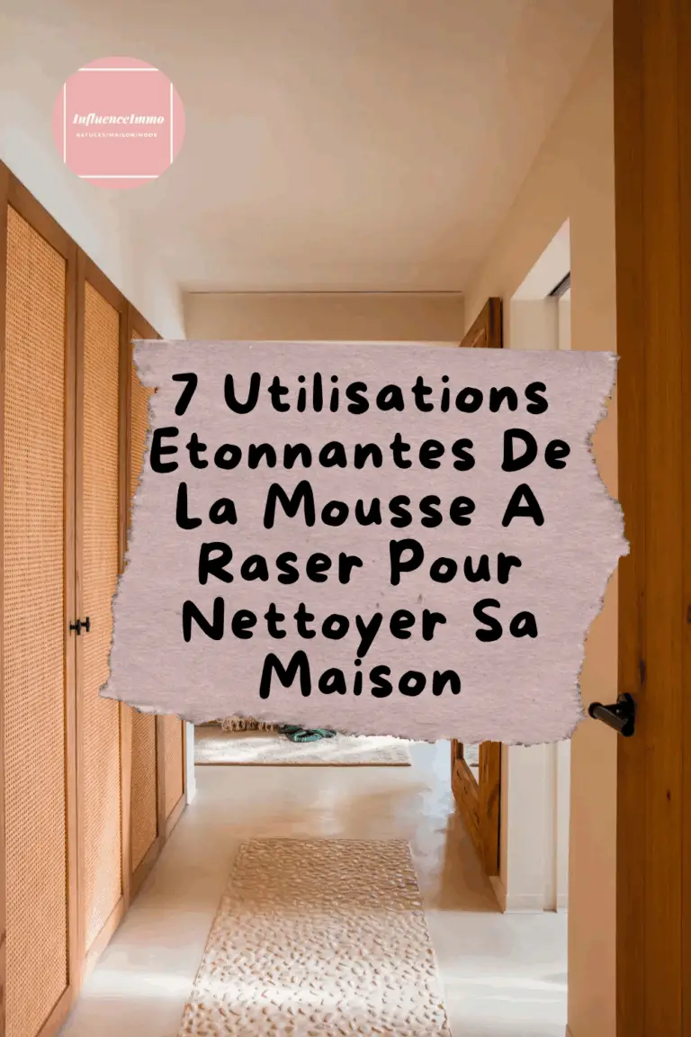 7 Utilisations Etonnantes De La Mousse A Raser Dans Sa Maison